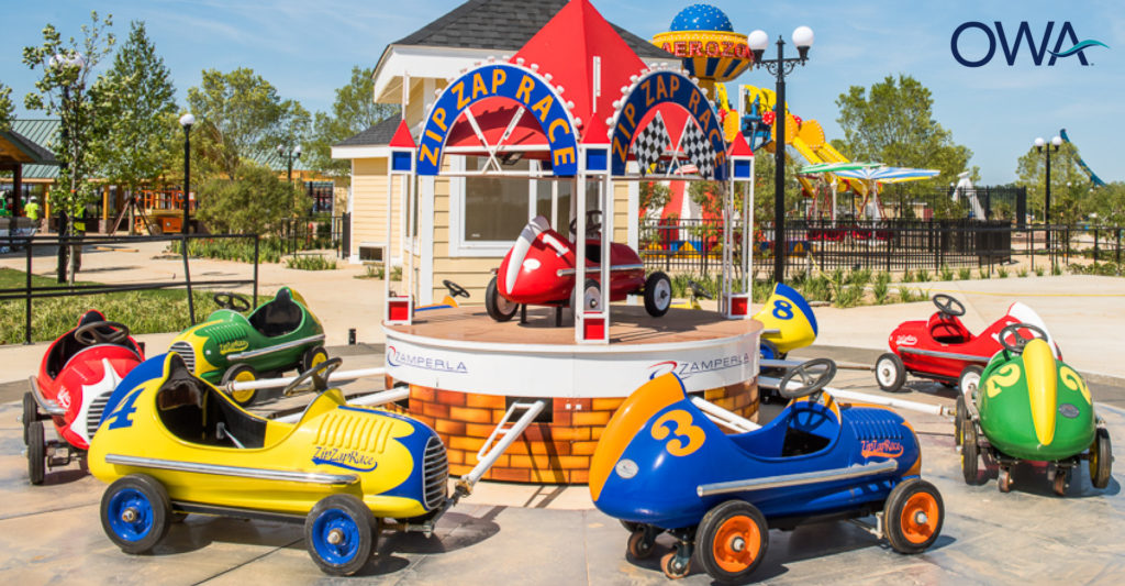 Zip Zap Race Amusement Ride – The Park at OWA, Foley, AL