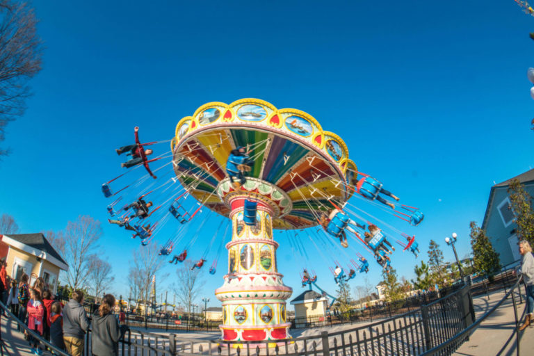 Flying Carousel Amusement Ride – The Park at OWA, Foley, AL