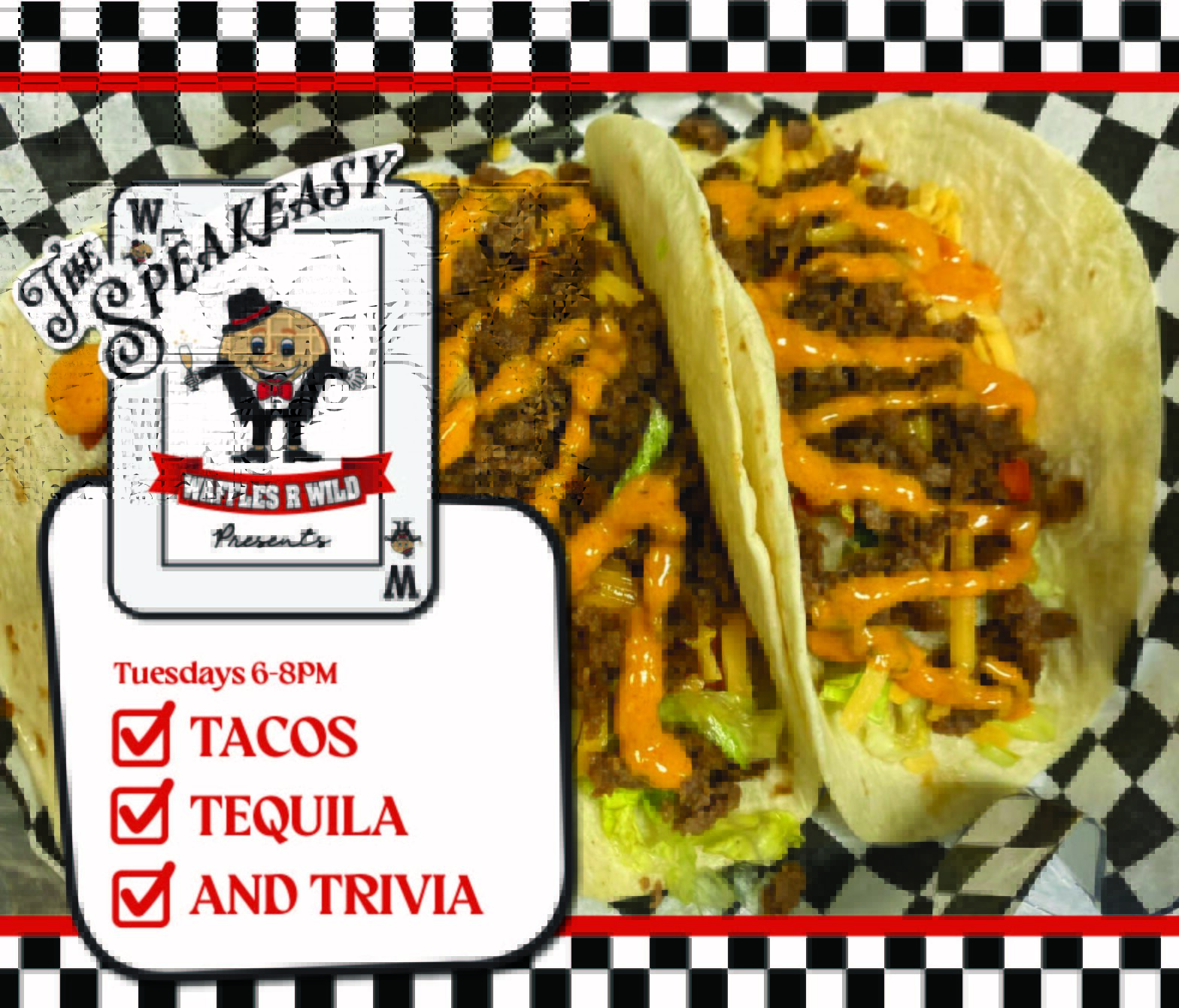 Waffles R Wild - The Speakeasy – OWA Parks & Resort, Foley AL