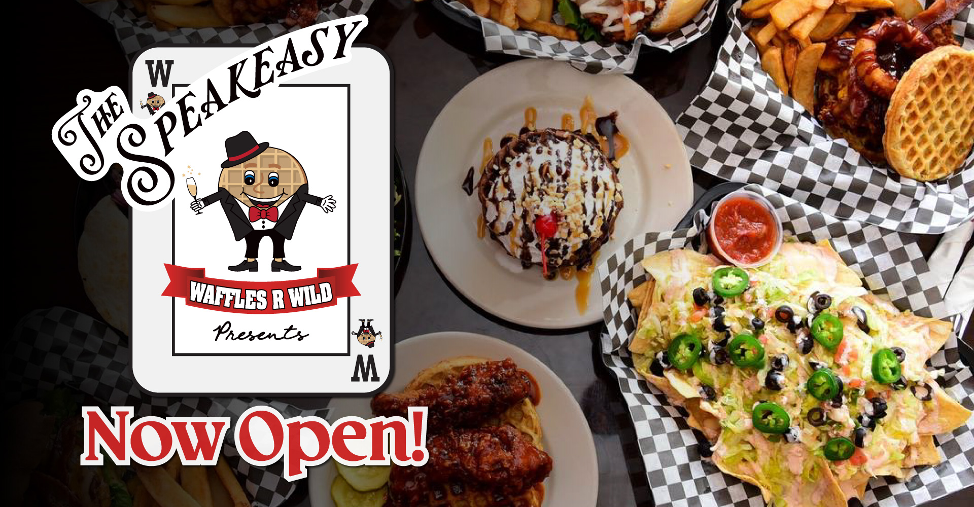 Waffles R Wild - The Speakeasy – OWA Parks & Resort, Foley AL