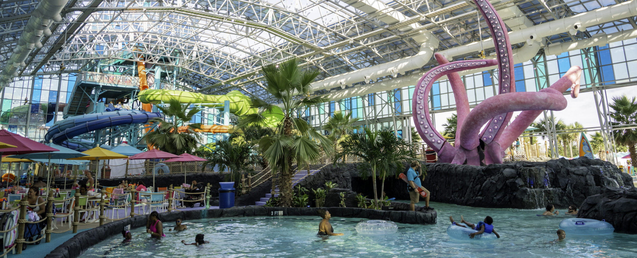 Tropic Falls at OWA Nominated for Newsweek’s Best Indoor Water Park