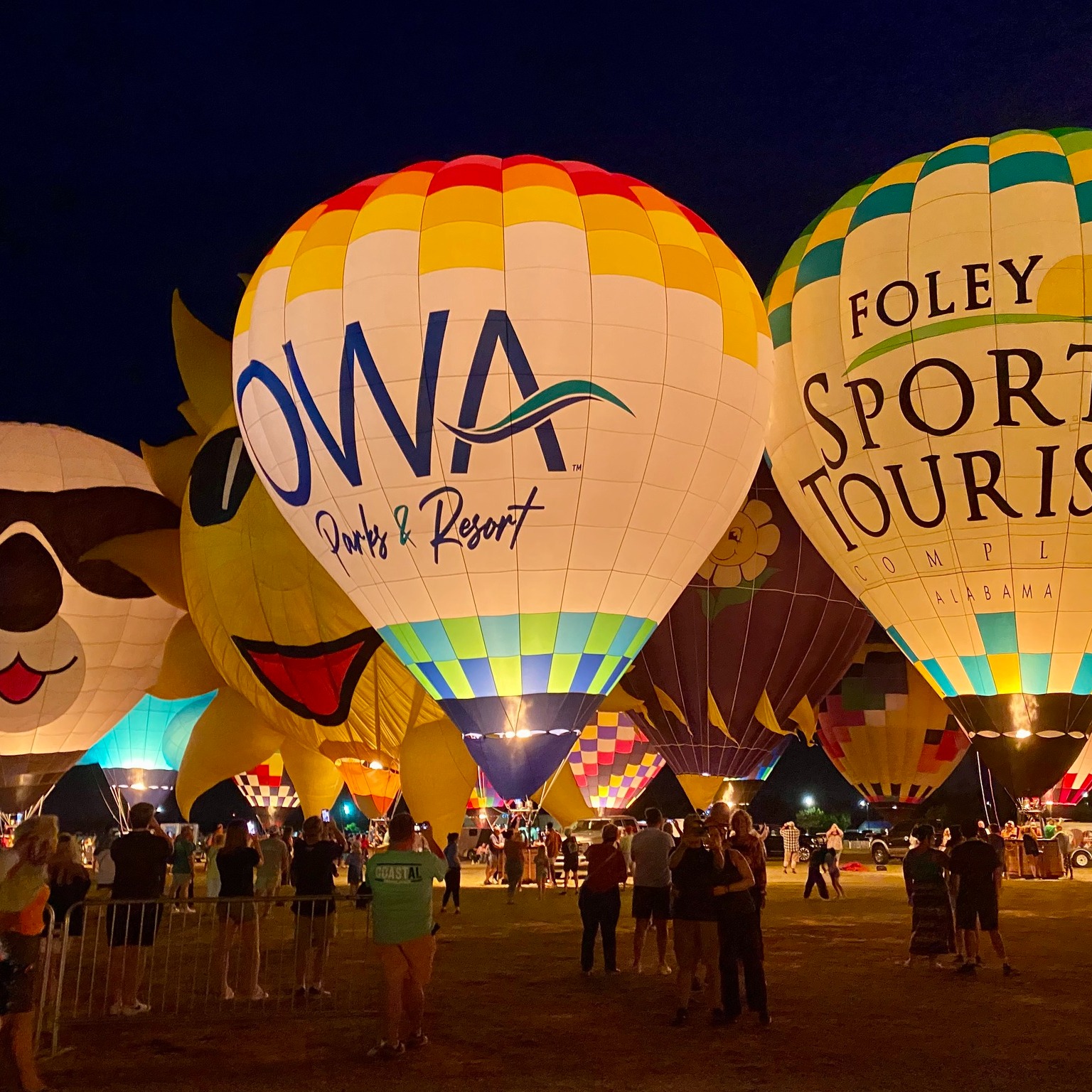21st Annual Gulf Coast Hot Air Balloon Festival at OWA