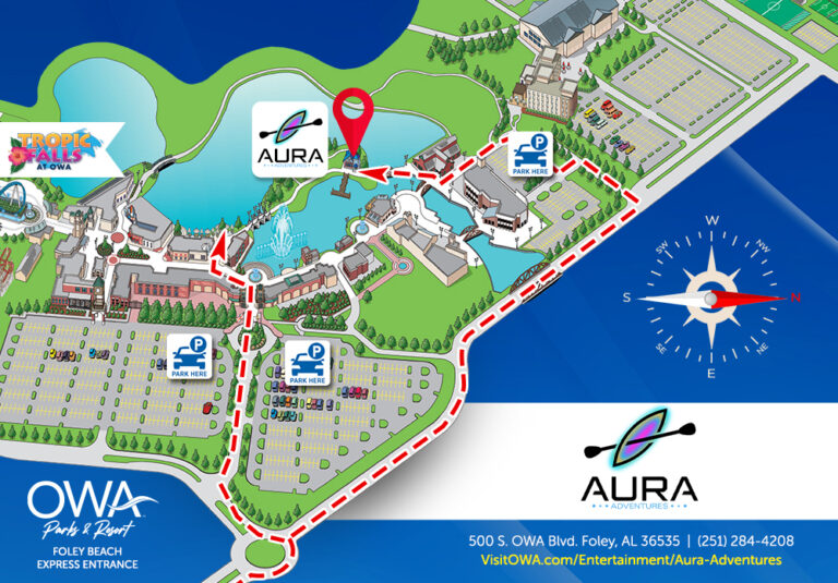 Aura Adventures – OWA Parks & Resort in Foley, Alabama