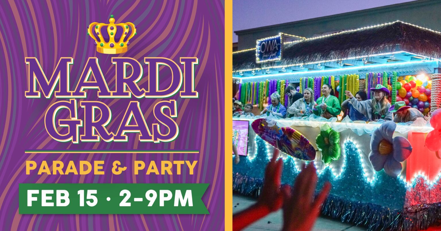 Mardi Gras Parade & Party – OWA Parks & Resort, Foley AL